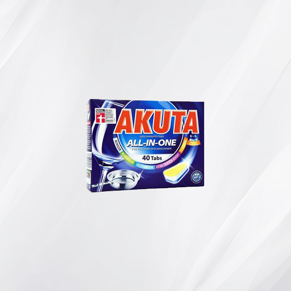 Akuta tabletki do zmywarki All-in-one 40szt - RIVOS Hurtownia Chemii ... Akuta tabletki do zmywarki All-in-one 40szt - RIVOS Hurtownia Chemii ...